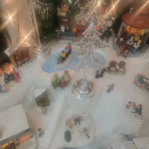 Spring/summer Village Display Platform for Lemax / Department 56 ...