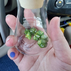 Triple D6 Three Small D6 in Large Clear D6 Gaming Dice | Etsy