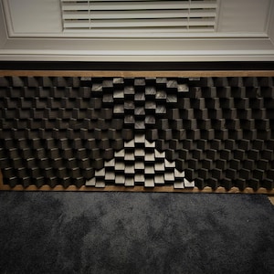 Rustic Wood Wall Art Large Wall Art 3D Wood Sculpture Rustic Modern ...