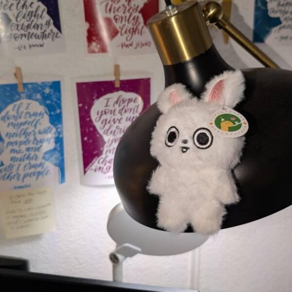 Fake Eyes Open Leebit Plush - Etsy