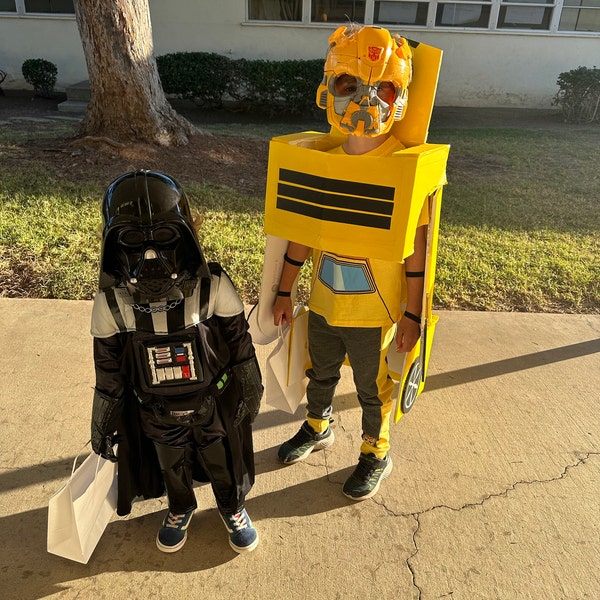 Template for Transforming Car Costume for Kids Halloween Costume ...