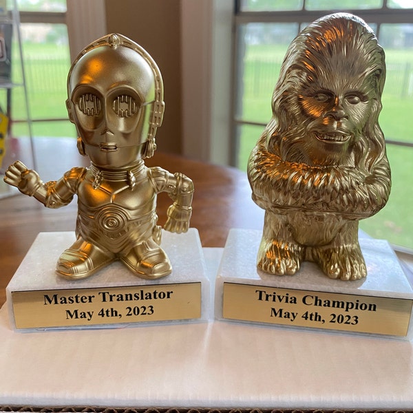 Yoda Trophy - Etsy