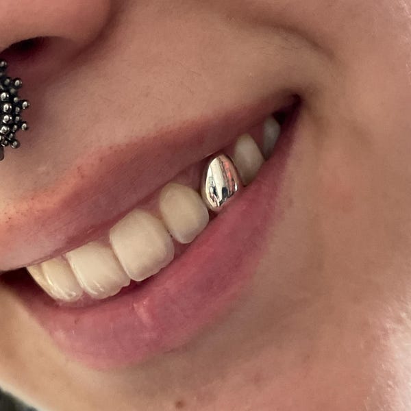 Classic Heart Window Tooth Cap! Custom Grillz, FREE Shipping! - Etsy