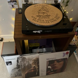 Vinyl Record Slip Mat Cork Slip Mat Folklore Slip Mat - Etsy