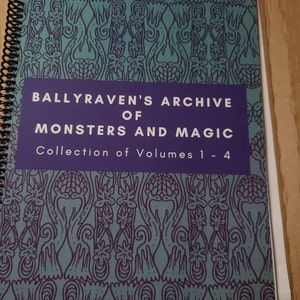 Cryptid Field Art Sketchbook & Complete Collection Volume - Etsy