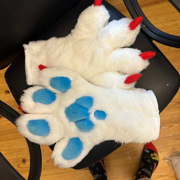 Puffy 4 Fingered Mochi Paw Digital Pattern (PDF DOWNLOAD) - Etsy