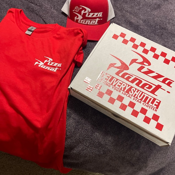 Pizza Planet SVG Design Files for Cricut Silhouette Cut Files Layered ...