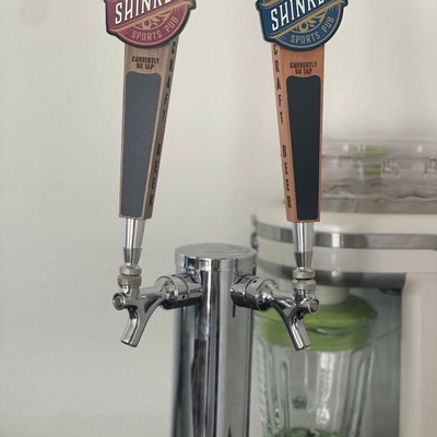 Custom Beer Tap Handle-banner Edition Personalized Kegerator Tap ...