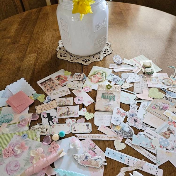 GARDEN SEEDS Collage Digital Images printable Download File/ Flowers ...
