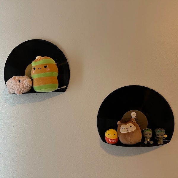 Mini Record Jewelry Dish, Sparkly Vinyl Record Dish, Unique Decorative ...