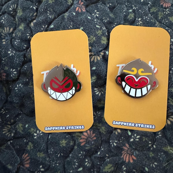 LMK: Sun Wukong and Macaque Logo | Enamel Pin - Etsy