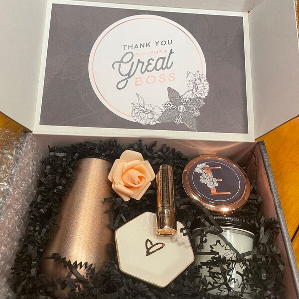 Boss's Day Gift Like a Boss Gift Spa Set for Her, Boss Lady Work From ...