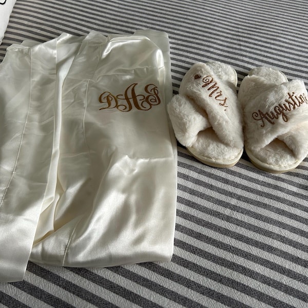 Satin Robe - Girls Trip Gift - Girls Trip Pajamas - Pj's - Spa Robe ...