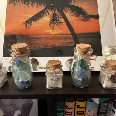 Mini Wooden Beach Crate Beach Decor Personalize Seashell - Etsy