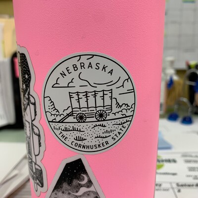 Nebraska Sticker Nebraska Decal Multiple Sizes Bumper - Etsy