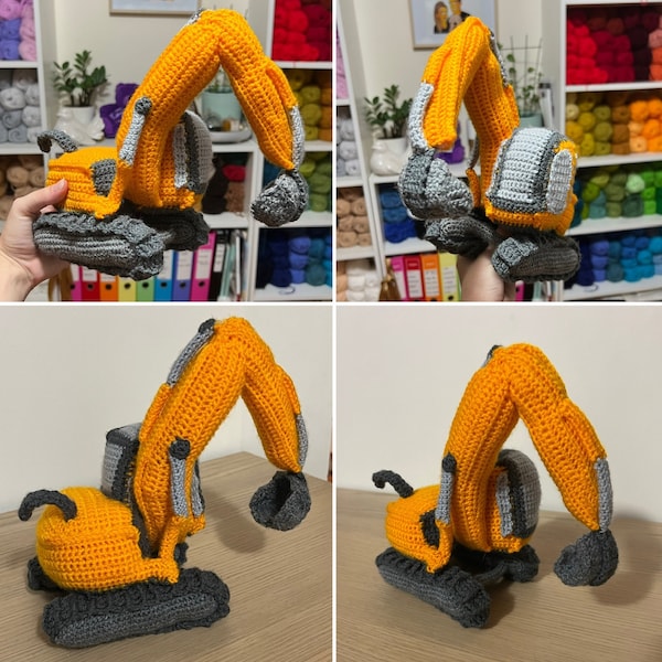 Digger Crochet Pattern - Etsy