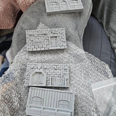 Dnd Stone Debris Ruins Rubble Piles War Ruins Medieval Tabletop Scatter ...