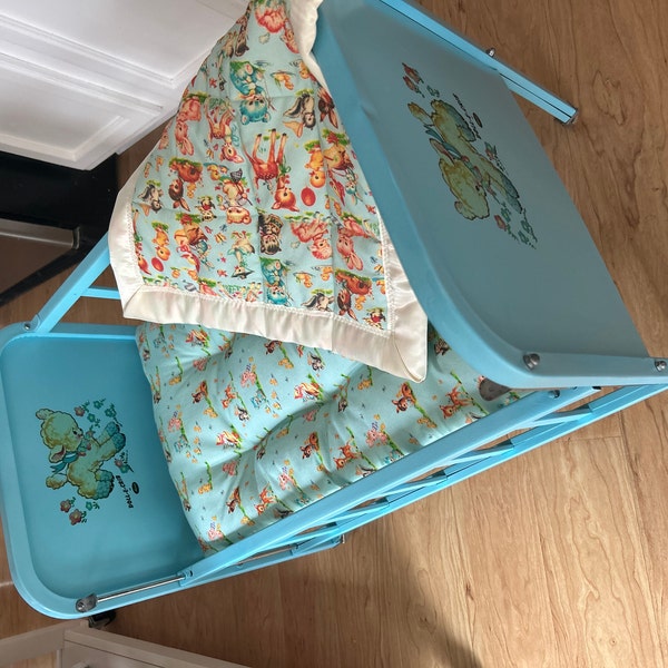 Vintage Image Lamb Amsco Doll-e-crib Furniture Transfers Waterslide ...