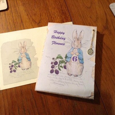 Peter Rabbit Journal Kit, Beatrix Potter DIY Kit, Printable Journal Kit ...