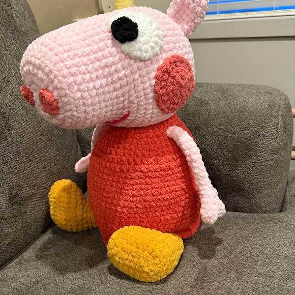 Peppa Pig, Wellies and Teddy Bear Crochet Pattern NOT A FINISHED TOY ...