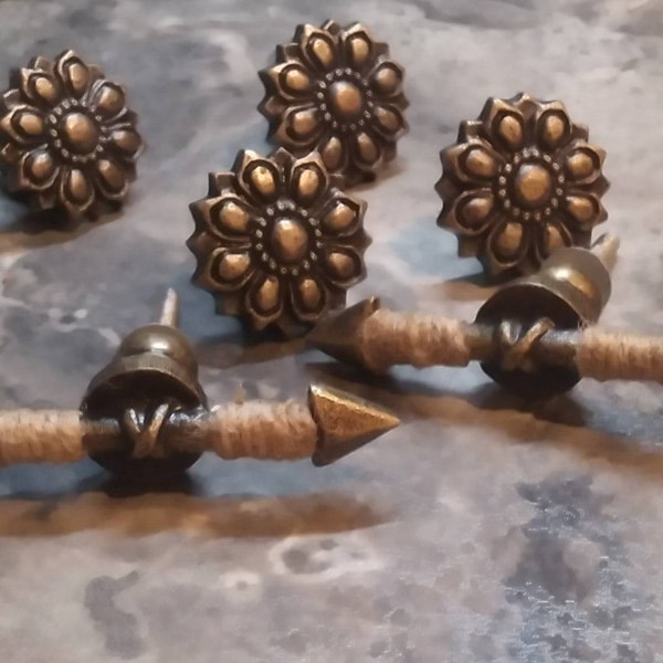 Ceramic Flower Knobs, Pink Rose Drawer Knobs, Vintage Inspired Knobs ...