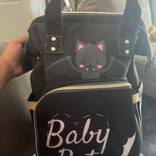 Goth Diaper Bag Backpack | Tattoo Style Backpack | Goth Baby Shower ...