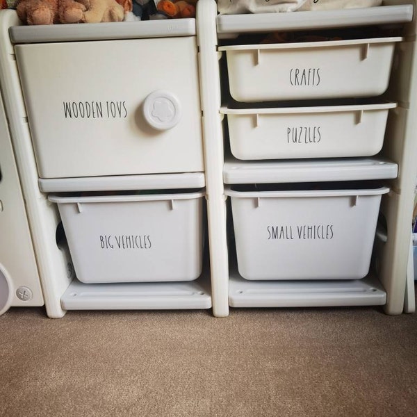 Toy Storage Labels | Organization Labels | Toy Bin Labels | Toy Box ...