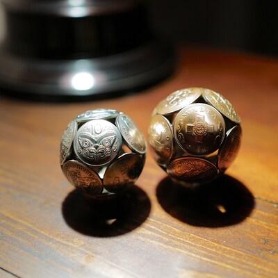 Jenny Wren Bronze Farthing Coin Ball. Different Dates Available. 70th ...