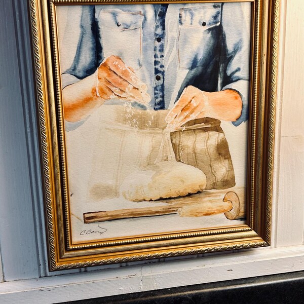 Monarch Butterfly Art Print From Watercolor Painting by Cheryl Casey - Etsy