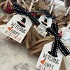 Halloween Gift Tag Printable, Happy Halloween Treat Bag Tag, Witch ...