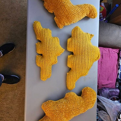 Dino Nuggets Crochet Pattern Bundle EBOOK PDF Knotmonsters Amigurumi How to Beginner Easy Simple ...