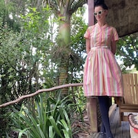 1950s Apple Red Straw Hat / Vintage 50s Harzfeld's Little Red Hat With ...