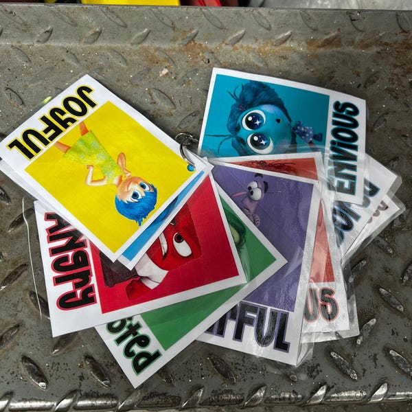 Today I Feel Png | Inside Out Characters | Cartoon Emotions Posters ...