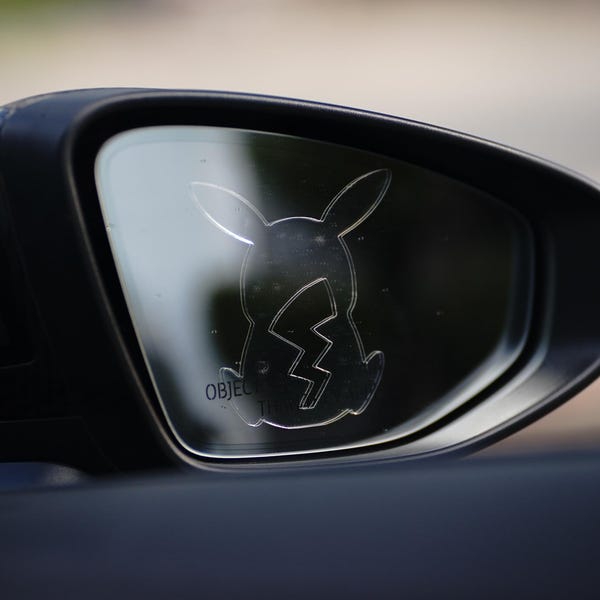 Anti Fog/rain Pikachu Mirror Peeker (pair) - Car Accessories - Decals ...