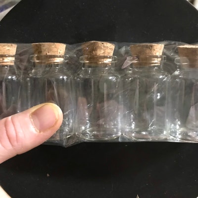 100 1ml Bitty Bottles. Empty Glass Vials. Glass Bottles. - Etsy