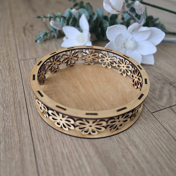 Display Stand Laser Cut Svg Files , 3 Shelf Display Stand Files, Vector ...