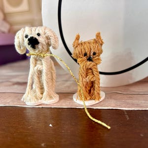 Macrame DOG Video TUTORIAL/PATTERN, Beginner Friendly, Step by Step ...