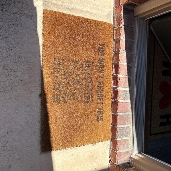 You Don't Even Live Here Doormat, Funny Doormat, Home Decor, Funny Gift ...