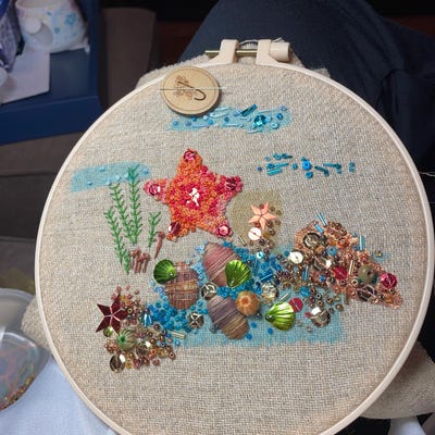 Meadow Jewels Embroidery Kit - Etsy