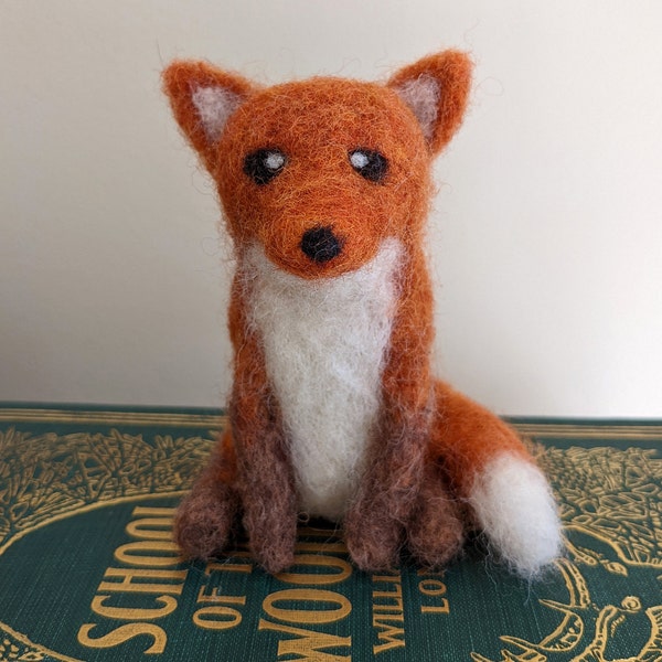Needle Felting Fox Kit, Complete Kit With Felting Supplies, Tutorial ...