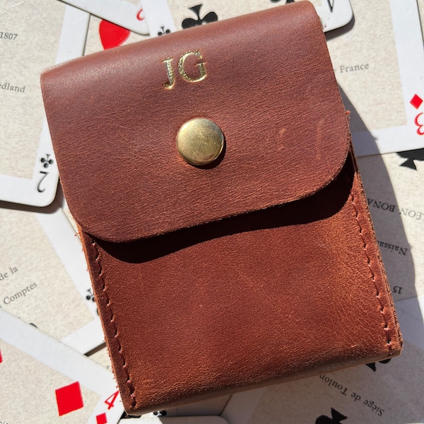 Personalized Playing Card Case, Playing Card Sleeve Holder, Playing ...