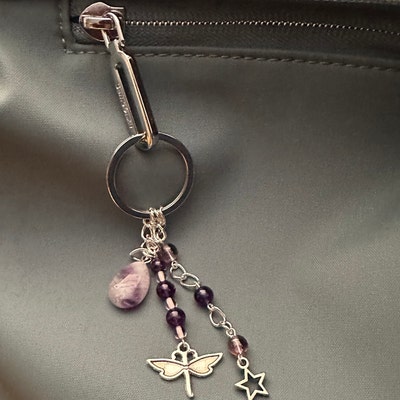 Small Crystal Teardrop Handmade Keyrings 5 Options to Choose From Rose ...