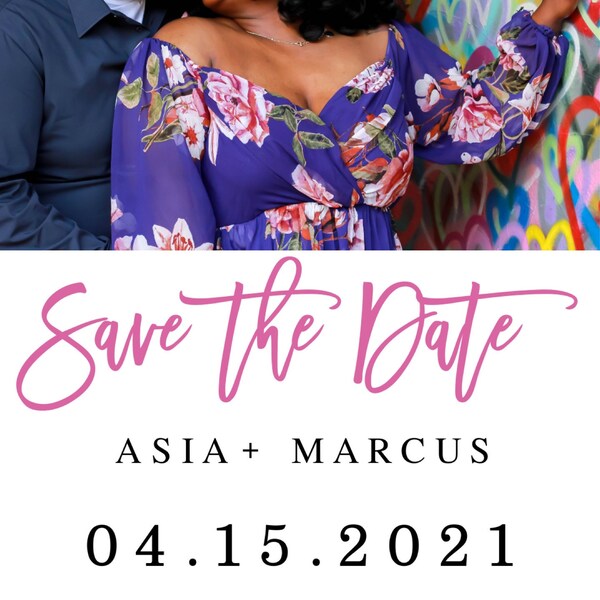 Electronic Save the Date Template, Text Message Save the Date Evite ...