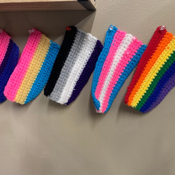 Crochet Pattern - Pride Flag Bundle - 15 Mini Pride Flags - DIGITAL ...