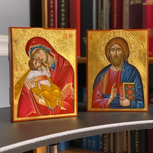 Saint Abigail Icon, St. Gobnait Icon, Deborah Religious Icon, Icon Hand ...