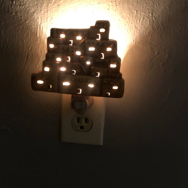 Southwestern Decor, Santa Fe Style Church Night Light, Made in the USA ...