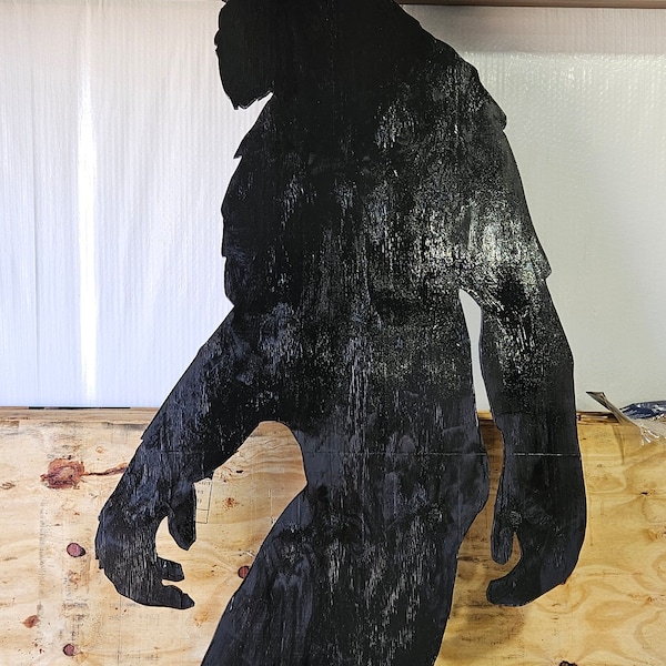 7ft 8ft 10ft Life Size Female Bigfoot Pattern Sasquatch Silhouette ...