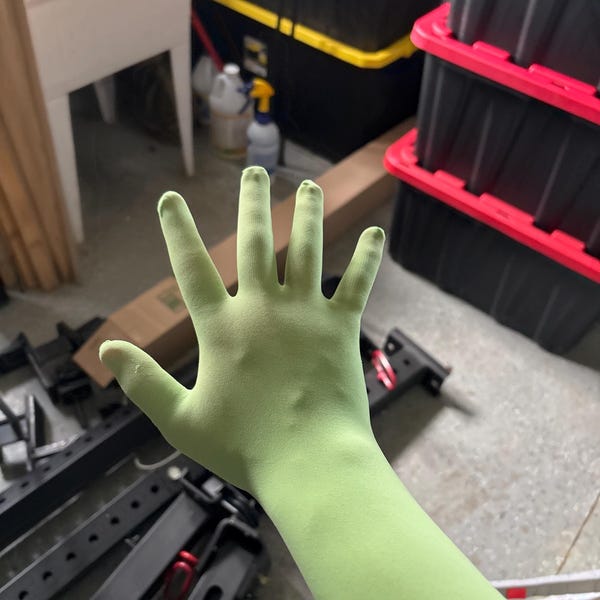 Cosplay Gloves With Acrylic Nails! - Etsy