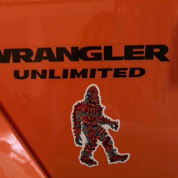Sasquatch Decal - Sticker - Etsy
