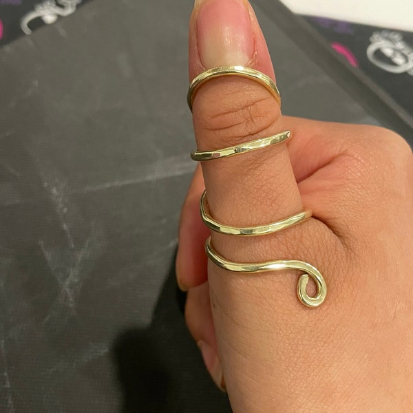 Arthritis Thumb MCP Splint Yellow Bronze, EDS Splint Ring - Etsy